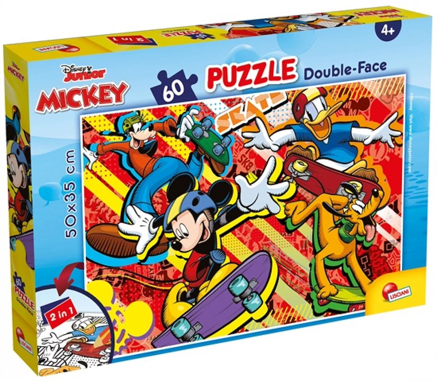 PUZZLE SLAGALICE 60PCS MIKI MAUS LISCIANI