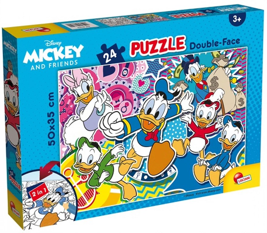 PUZZLE SLAGALICE 24PCS DISNEY PAJA PATAK LISCIANI