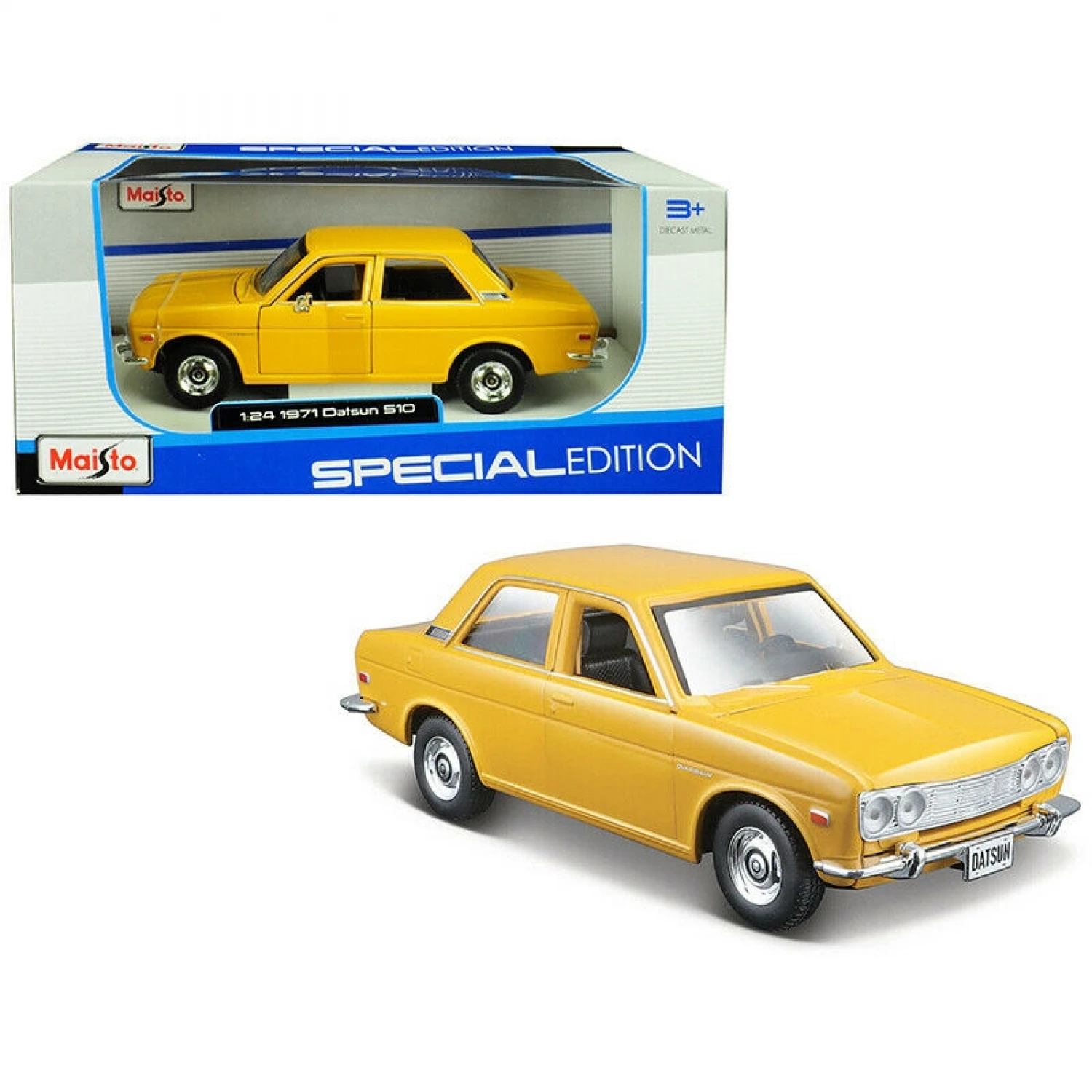 MAISTO METALNI AUTO 1:24 DATSUN 510 IZ 1971.GODINE 18CM SPECIAL EDITION