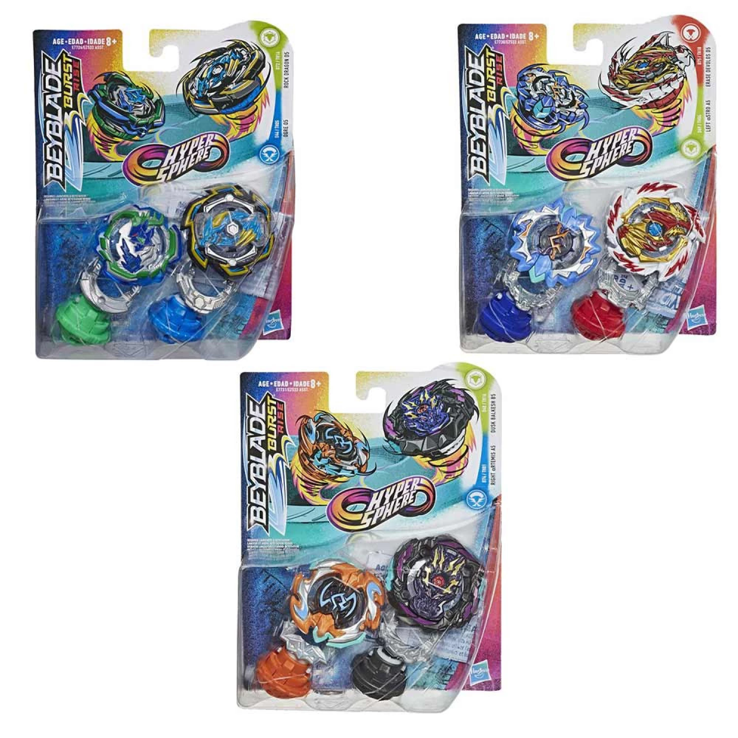 BEYBLADE HYPERSPHERE DUAL PACK