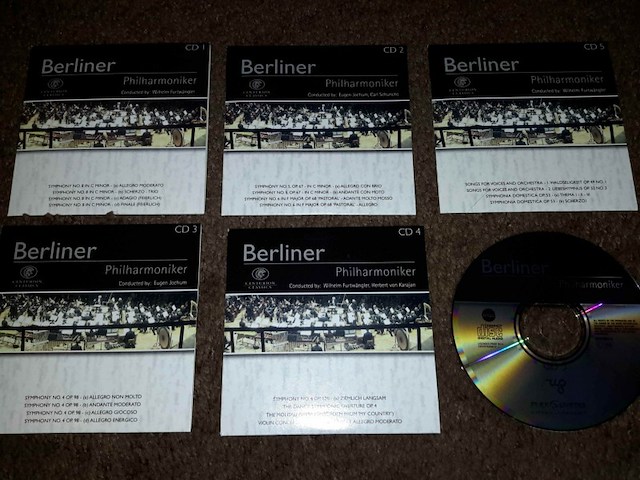 Berliner Philharmoniker 5CDa , ORIGINAL