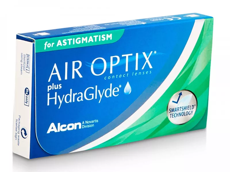 Air Optix Plus HydraGlyde for Astigmatism (3 sočiva)