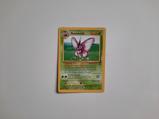 Pokemon kartica - Venomoth - 31/130