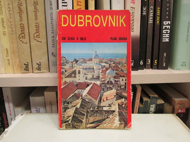 Dubrovnik - Plan grada - 120 slika u boji