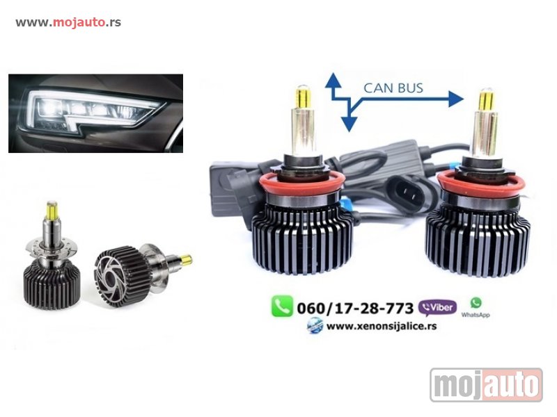 H11 led sijalice model 360 kan bus