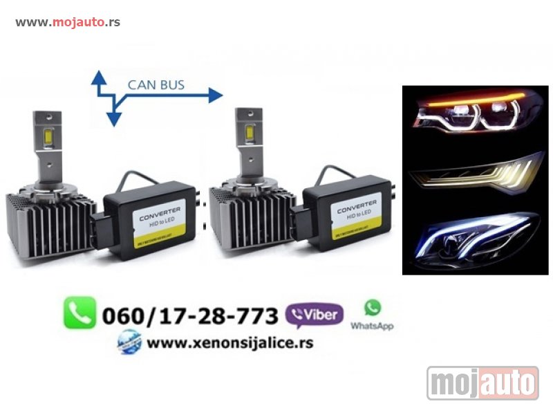 D1s led sijalice model skyline kan bus