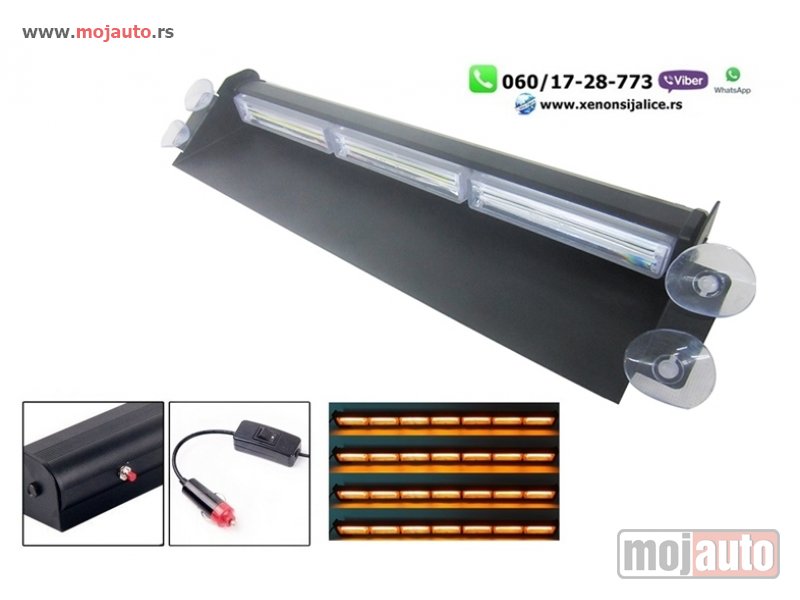 Led blinkeri 39cm x 7cm zuti