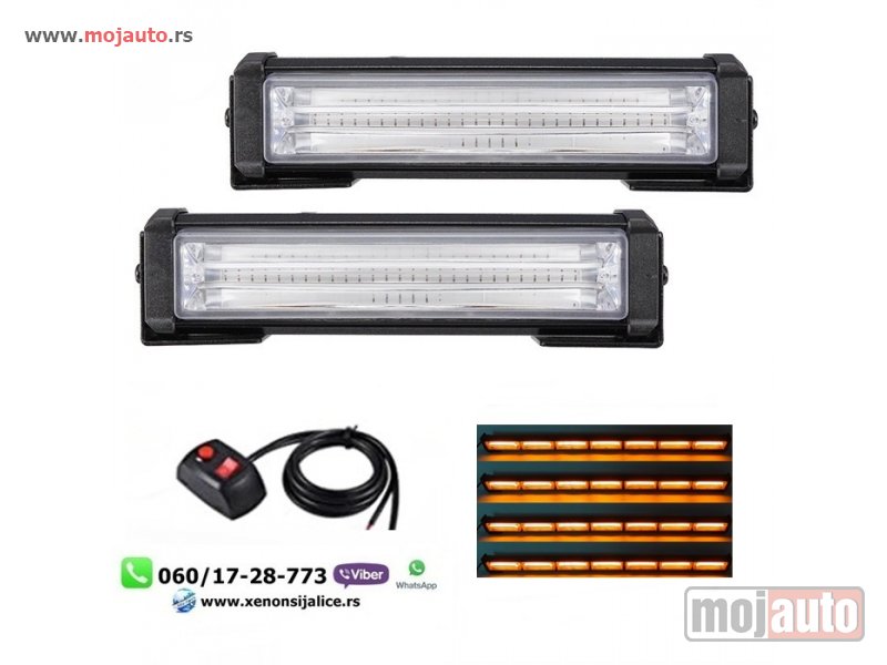 Led blinkeri 16cm x 4cm zuti