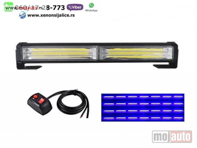 Led blinkeri 32cm x 4cm plavi