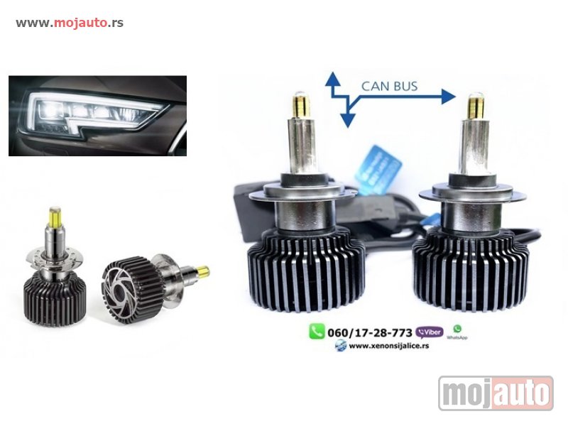 H7 led sijalice model 360 kan bus