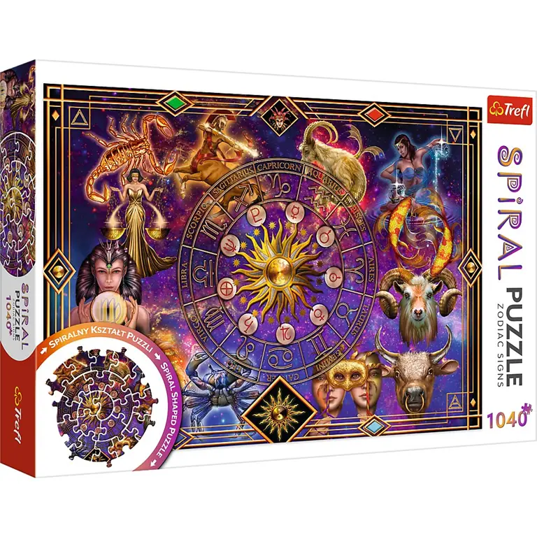 Trefl
PUZZLE 1040 - SPIRAL PUZZLE - ZODIAK SIGNS