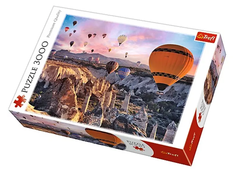 Trefl Puzzle 3000 - Balloons over Cappadocia / 500 px