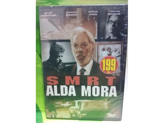 Smrt Alda Mora - Donald Sutherland / NOVO / u Celofanu
