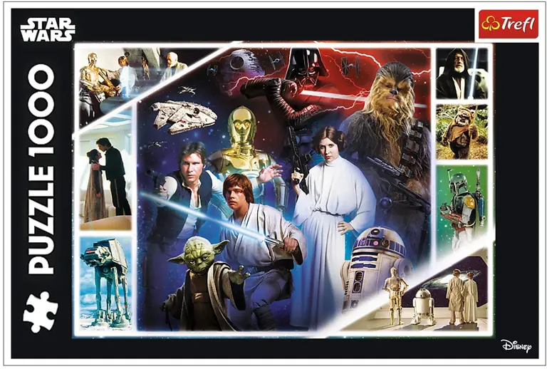 Trefl Puzzle 1000 - In a galaxy far, far away / Lucasfilm Star Wars