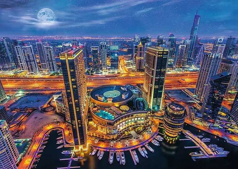 Trefl Puzzle 2000 - Lights of Dubai (27094)