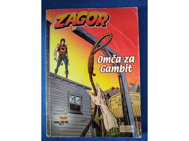 ZAGOR 60 - OMČA ZA GAMBIT - VČ