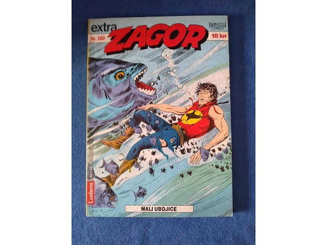 ZAGOR EXTRA 180 - MALI UBOJICE - LU