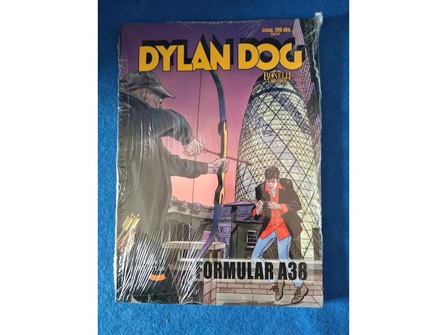 DYLAN DOG - FORMULAR A38 - VČ