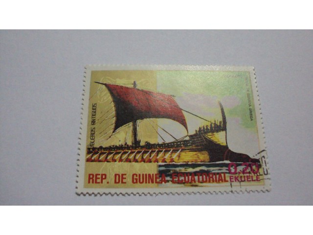 filatelija -SET- -brodovi-ekv. gvineja