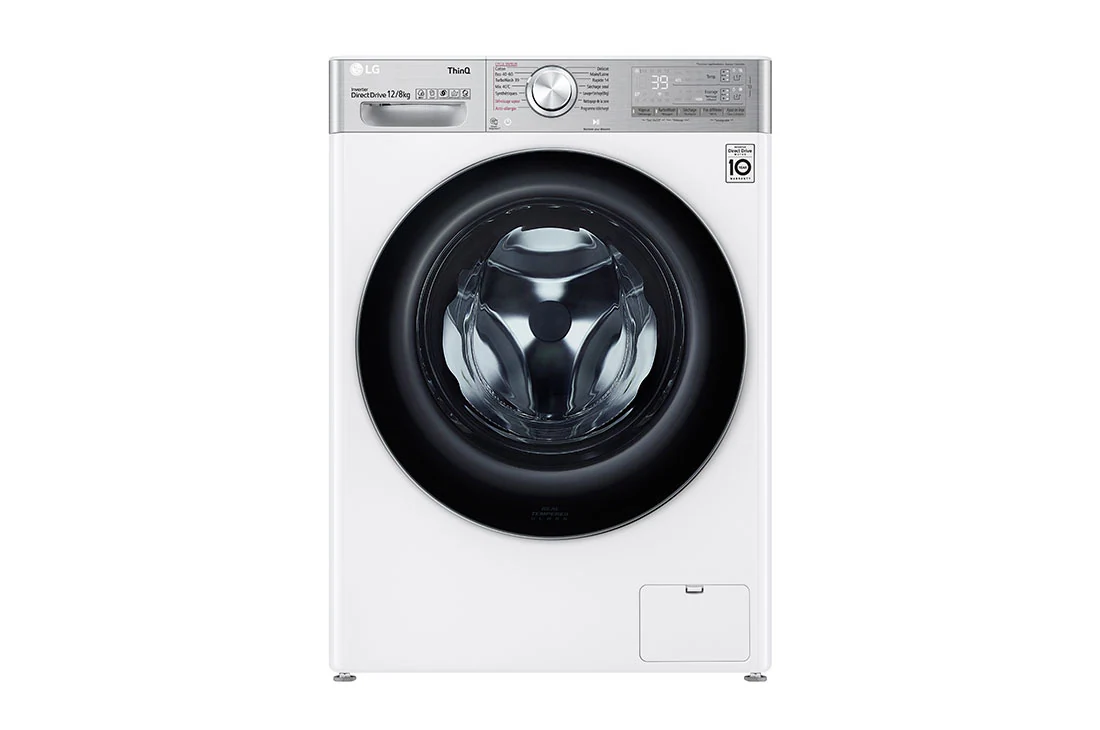 12/8 kg, kapaciteta. 1400 obrtaja / min, mašina za pranje i sušenje sa TurboWash™360, AI DD™, WIFI funkcijom i funkcijom pranja parom