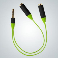 R2M Splitter Cable 16cm R2MSPLGREEN