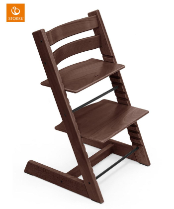 Stokke Tripp Trapp Drvena hranilica za decu Walnut Brown