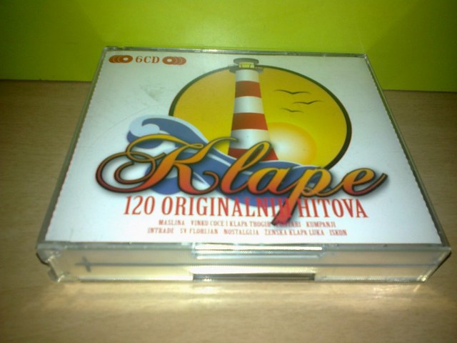 Klape 120 Originalnih Hitova   ,CD