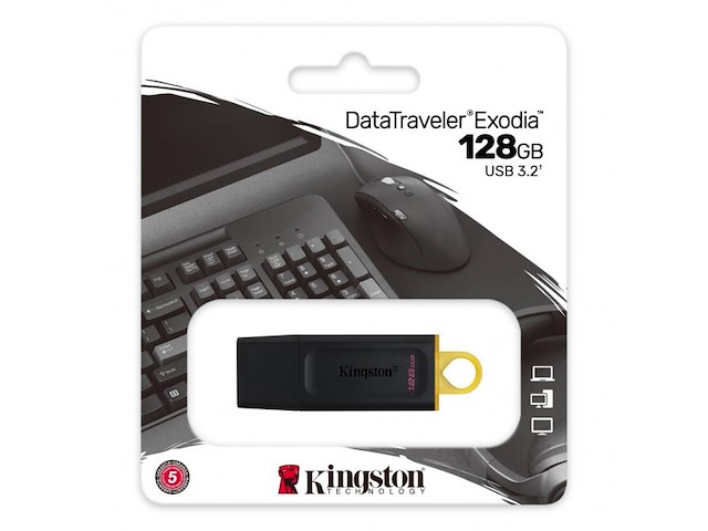 USB Flash 128GB KINGSTON DT Exodia USB 3.2