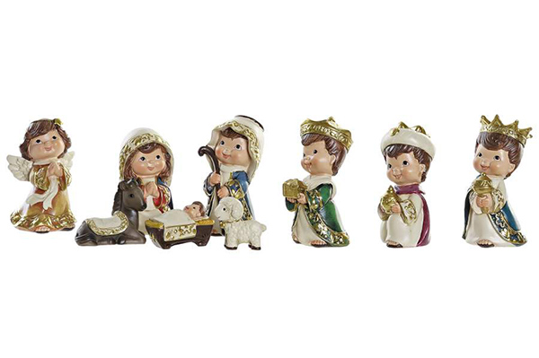 Set božićnih figura " Rodjenje " / 9 7x3x6