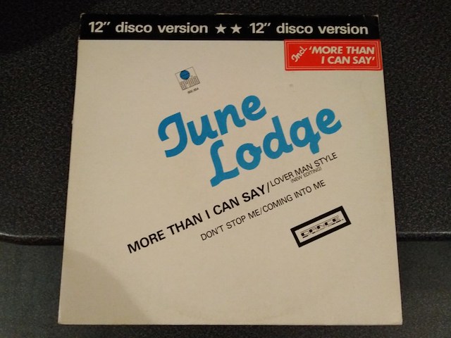 June Lodge - More Than I Can Say Lover Man Style