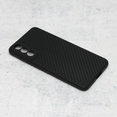 Futrola - maska Carbon fiber za Samsung G990 Galaxy S21 FE crna