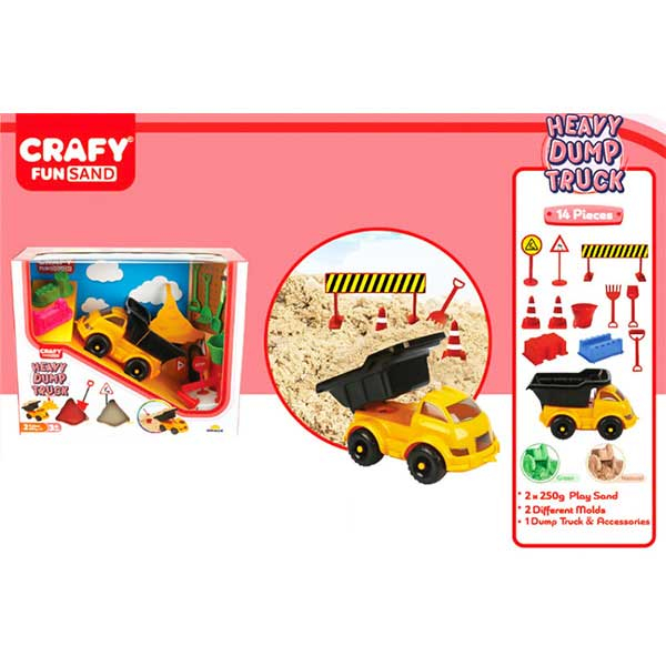 Set za pesak Kiper i alati Crafy 027899