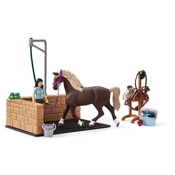 Schleich Mesto za kupanje konja sa Emily & Luna 42438