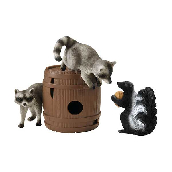 Schleich Rakuni u igri sa vevericom 42532