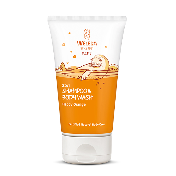 WELEDA POMORANDŽA ŠAMPON I GEL ZA TUŠIRANJE 150ML