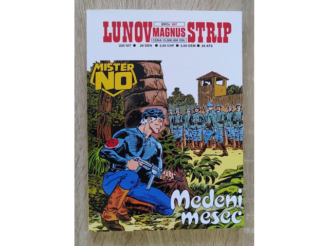 LMS 997 MEDENI MESEC Mister No - reprint