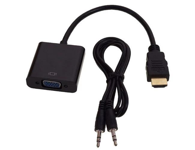 RED adapter HDMI (muški) na VGA (ženski)+kabl 3.5mm