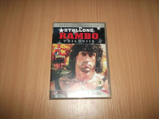 Rambo 1. 2. i 3. deo - originalni DVD