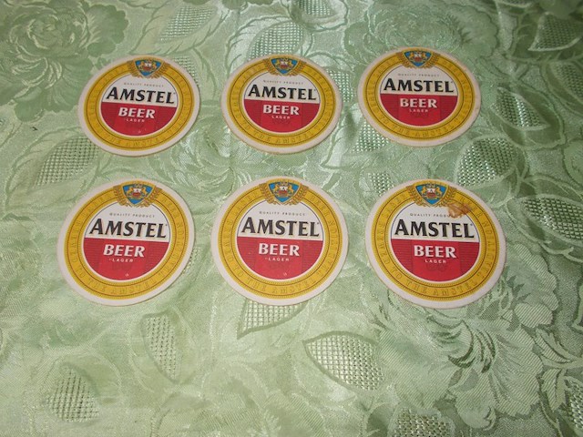 Amstel Beer podmetaci za case