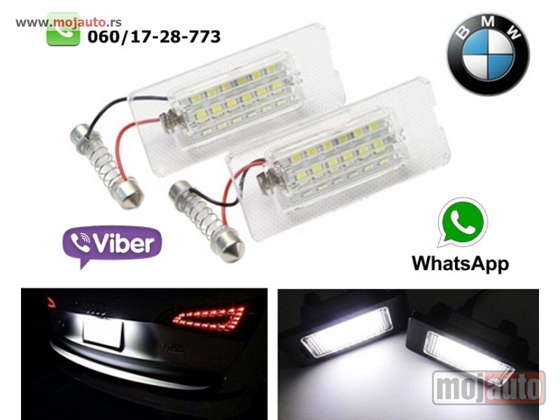 Led sijalice svetla za tablicu bmw model 4