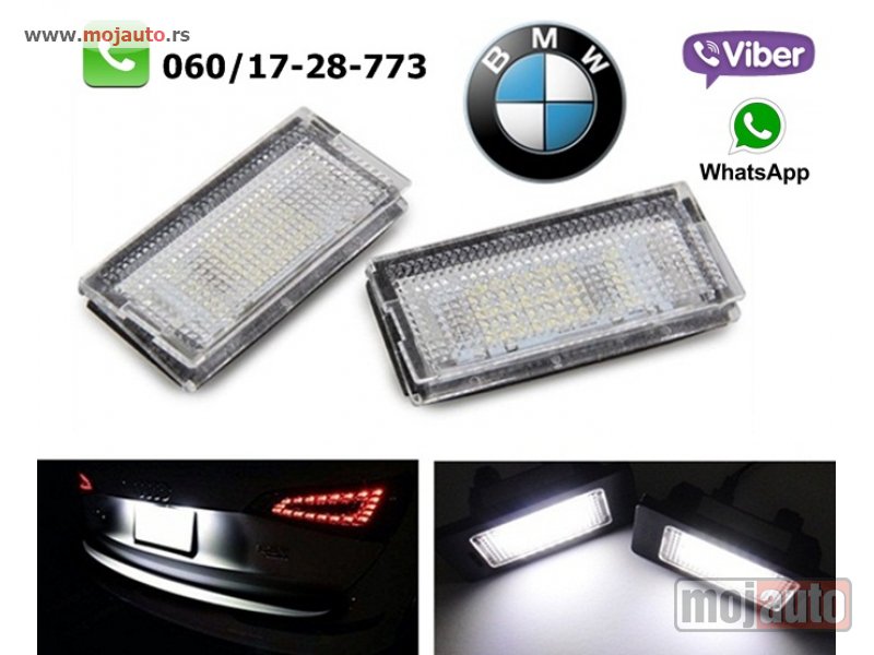 Led sijalice svetla za tablicu bmw model 2