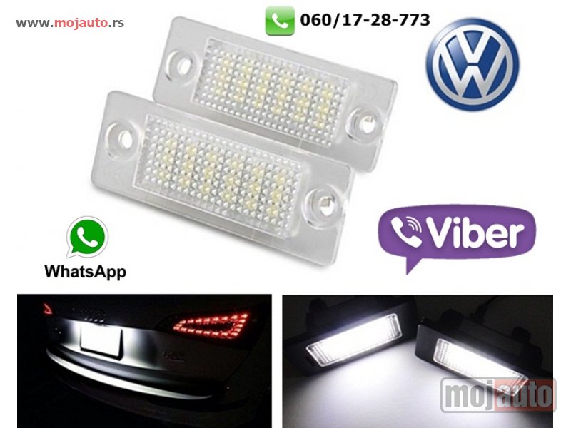 Led sijalice svetla za tablicu vw model 2