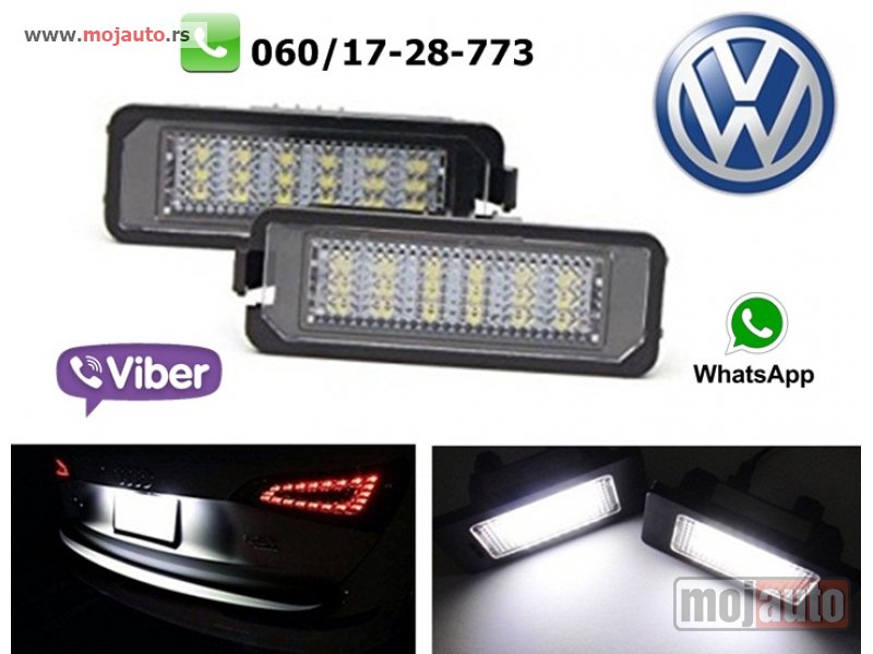 Led sijalice svetla za tablicu vw model 1