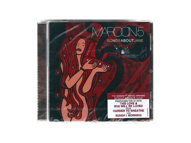 Maroon 5 – Songs About Jane  CD NEOTPAKOVAN