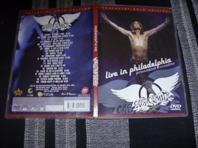 Aerosmith – Live In Philadelphia DVD Stejtex Serbia 07.