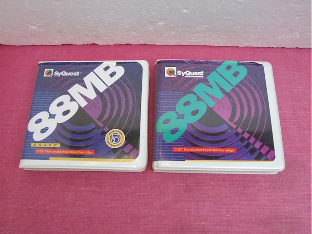 SyQuest 88MB 5.25 inc Removable Hard Disk Cartridge