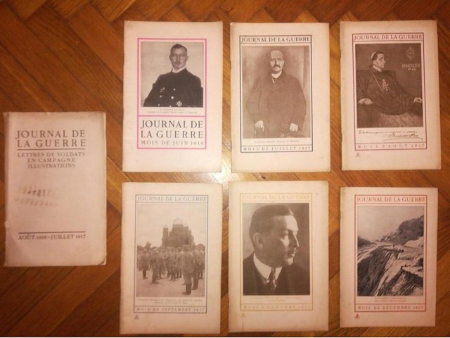 JOURNAL DE LA GUERRE cena je po komadu