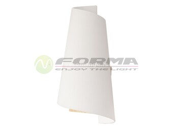 Zidna lampa F92-2 natur-belo