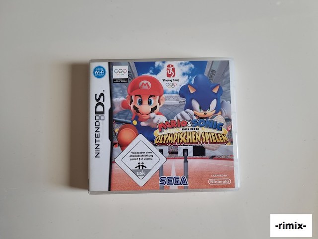 Nintendo DS igra - Mario &;; Sonic  at the olympic games