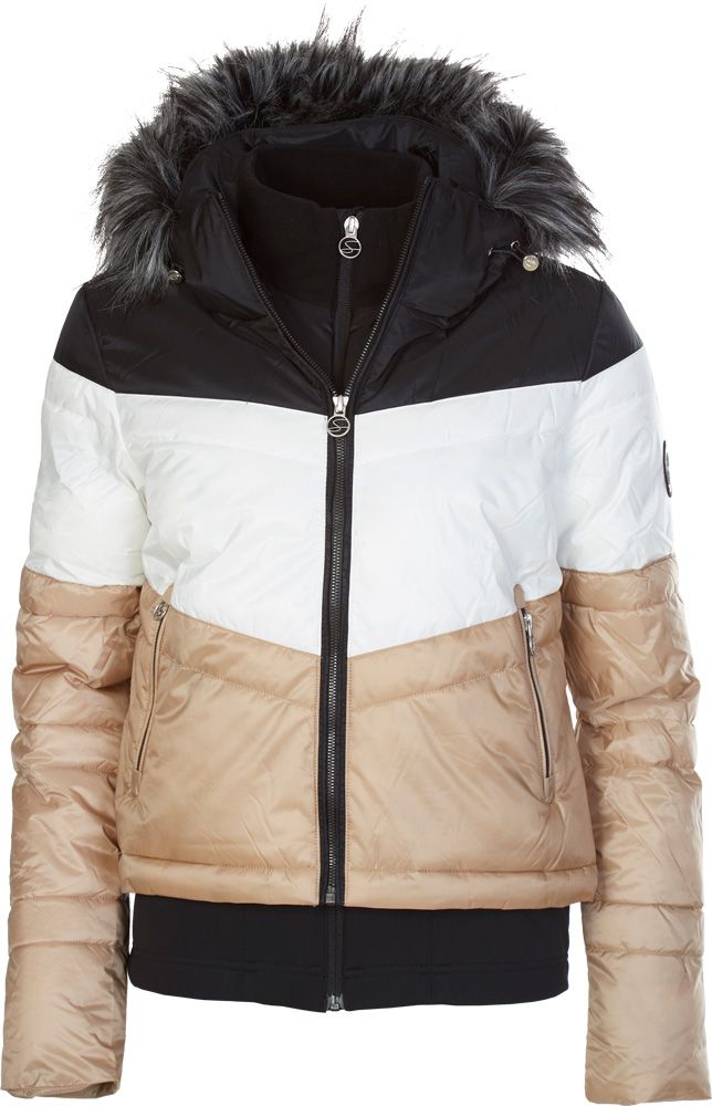 McKinley HAZEL WMS, ženska jakna za skijanje, zlatna